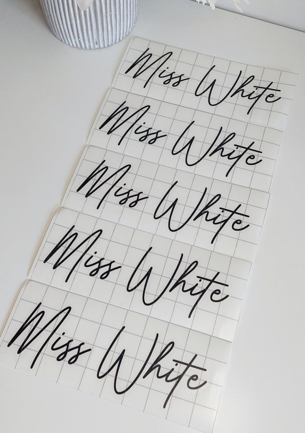 Vinyl Name Decals – Fearless Creations au